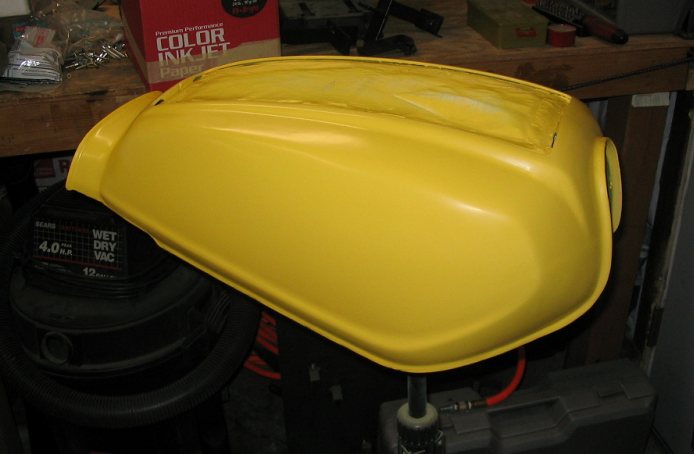 My '81 Honda Gold Wing GL1100 -- First Paint